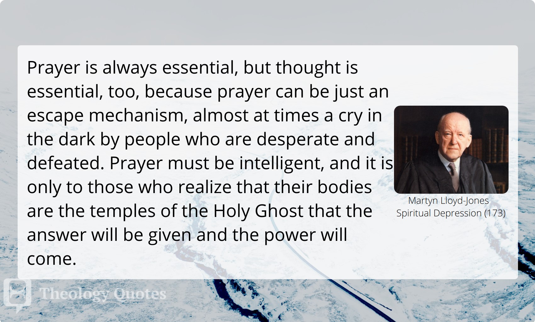 Theology Quotes - Prayer